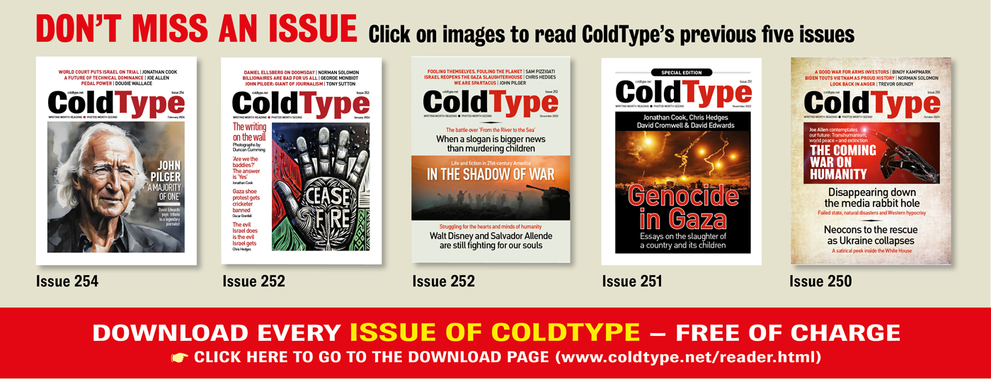 ColdType - Writing Worth Reading From Around The World